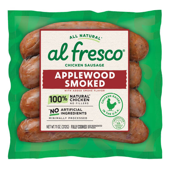 Al Fresco All Natural Applewood Smoked Chicken Sausage – shop al fresco